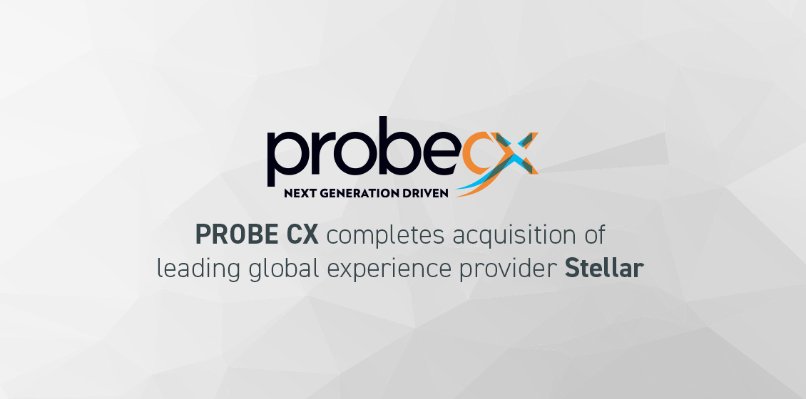 PROBE CX acquires leading global experience provider Stellar